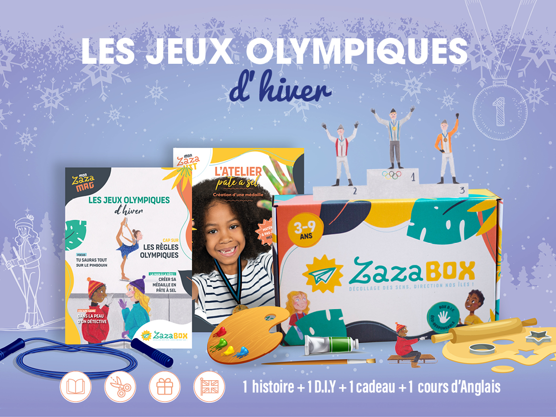 Zaza Box Numéro 4 - Les Jeux Olympiques d'Hiver - Zaza Box